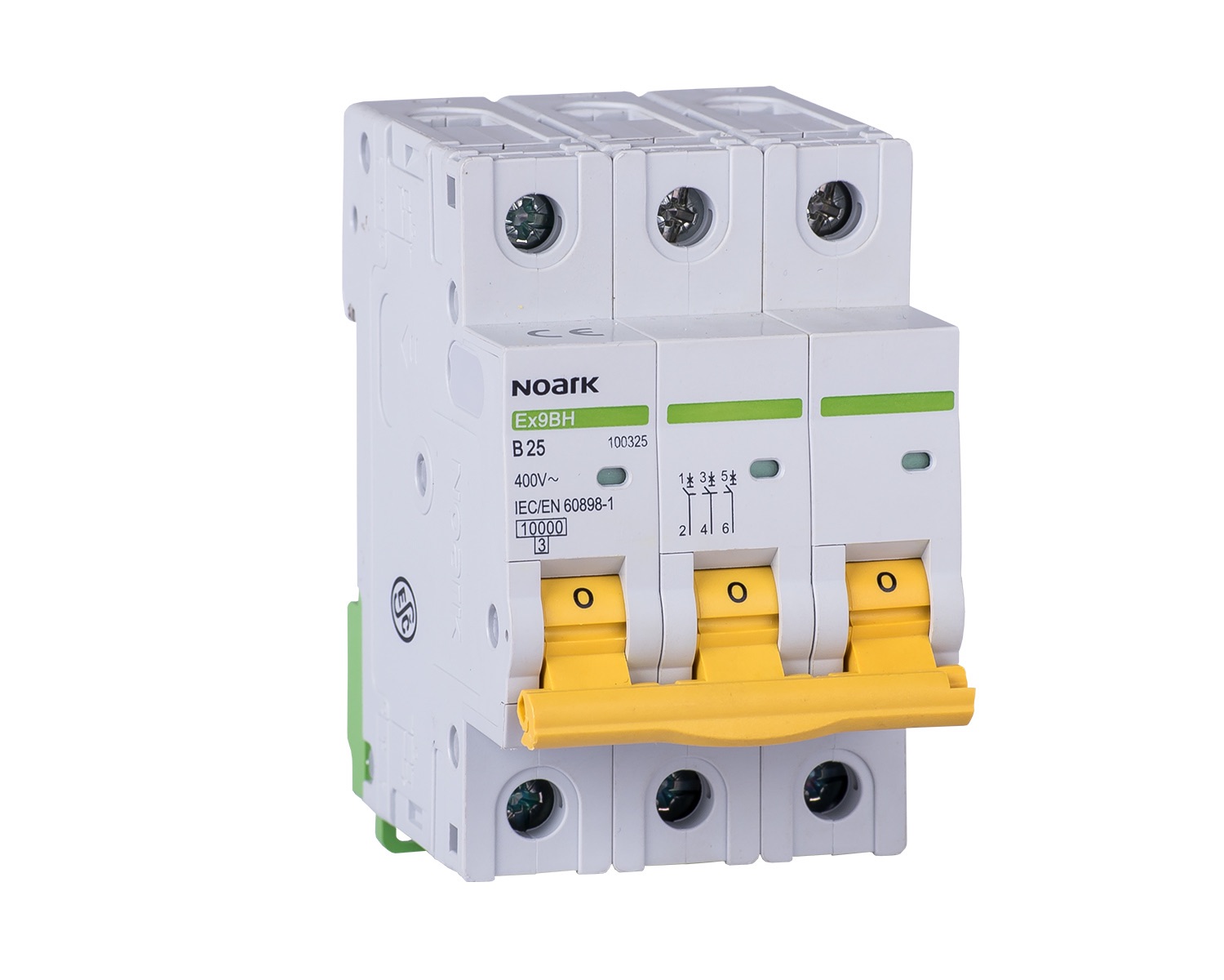 Jistič 10kA Ex9BH 3P C6 Noark - uvc-disinfection-lamps.com