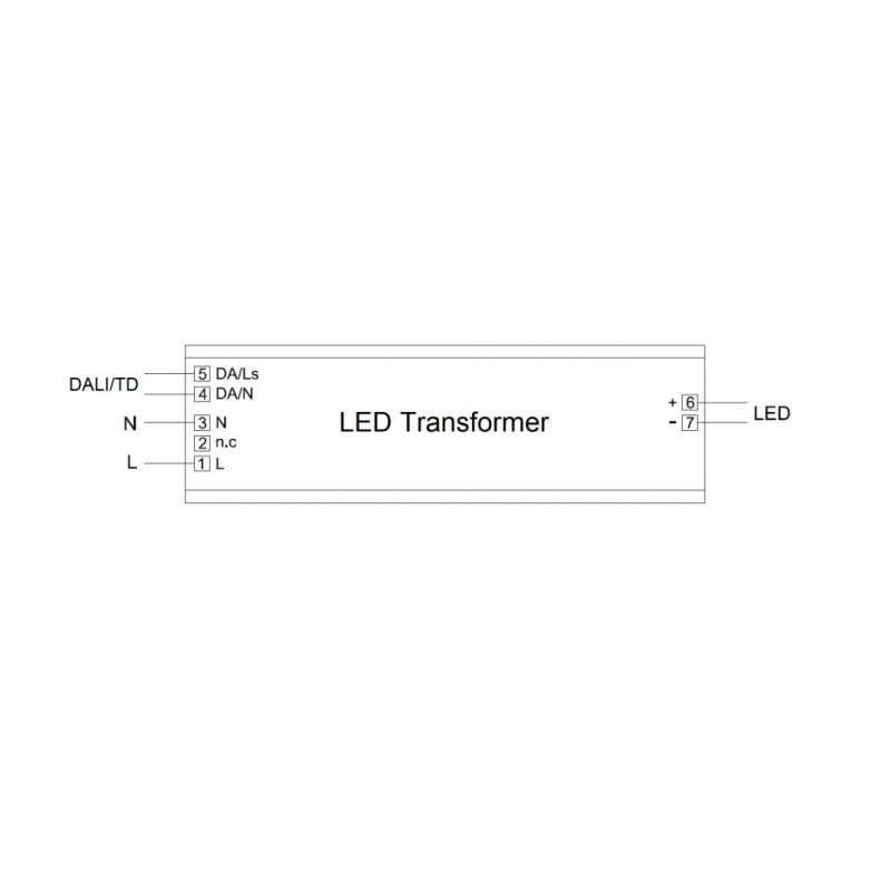 Philips LED Transformer 100W 24VDC TD 220-240V - uvc-disinfection-lamps.com