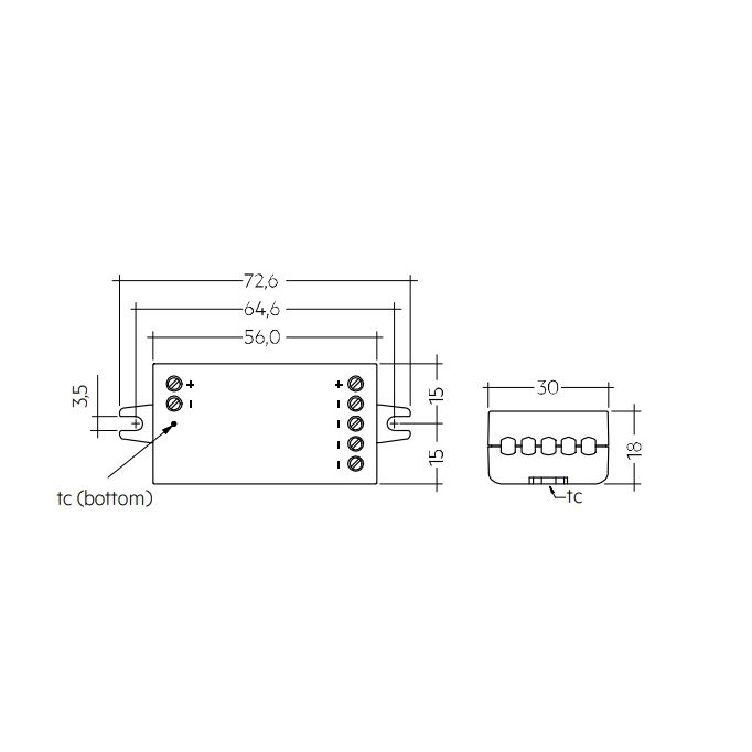 Casambi Ready wireless modules s PWM CV 4CH - uvc-disinfection-lamps.com